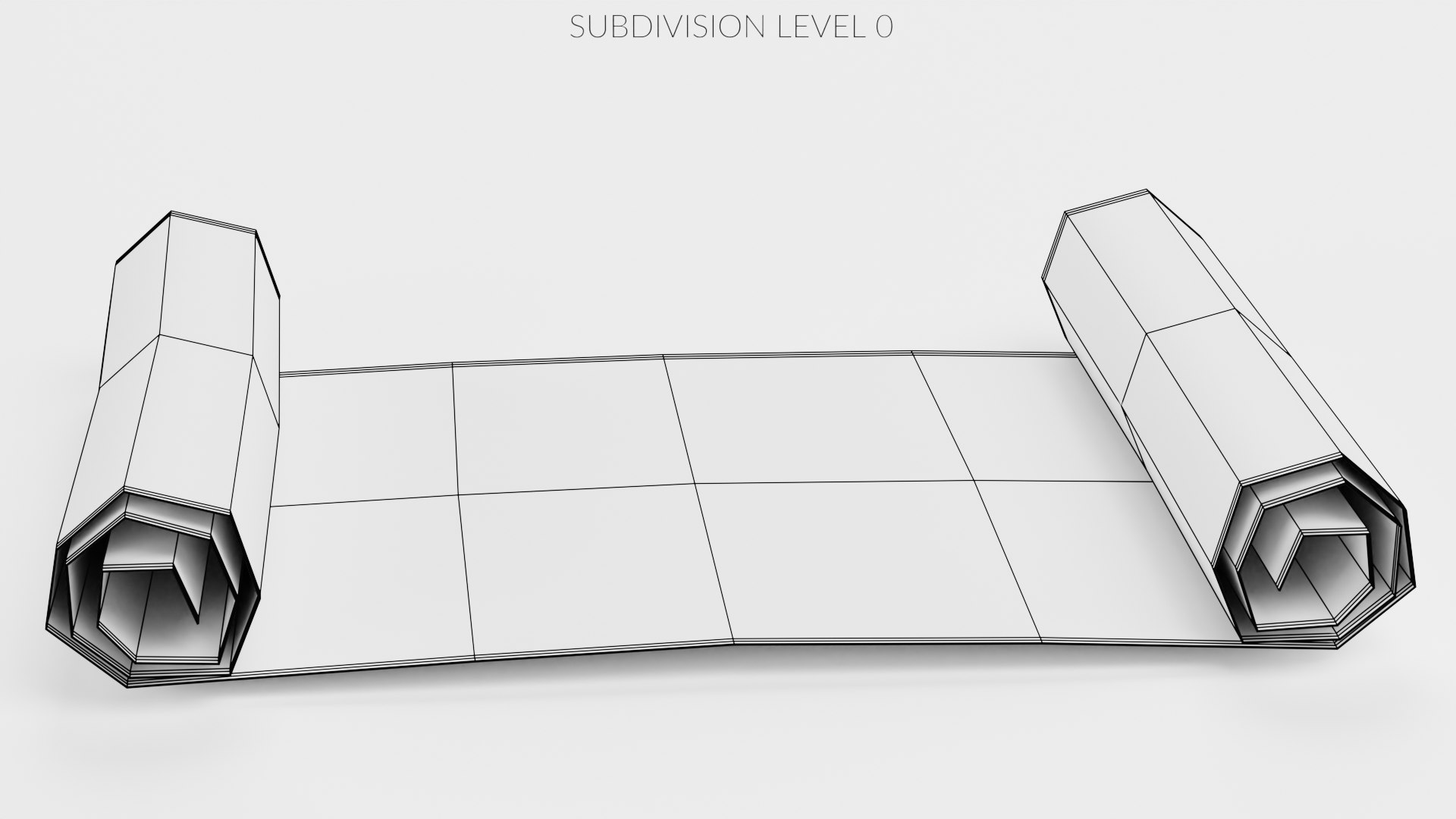 Scroll 3 3D Model - TurboSquid 2201312