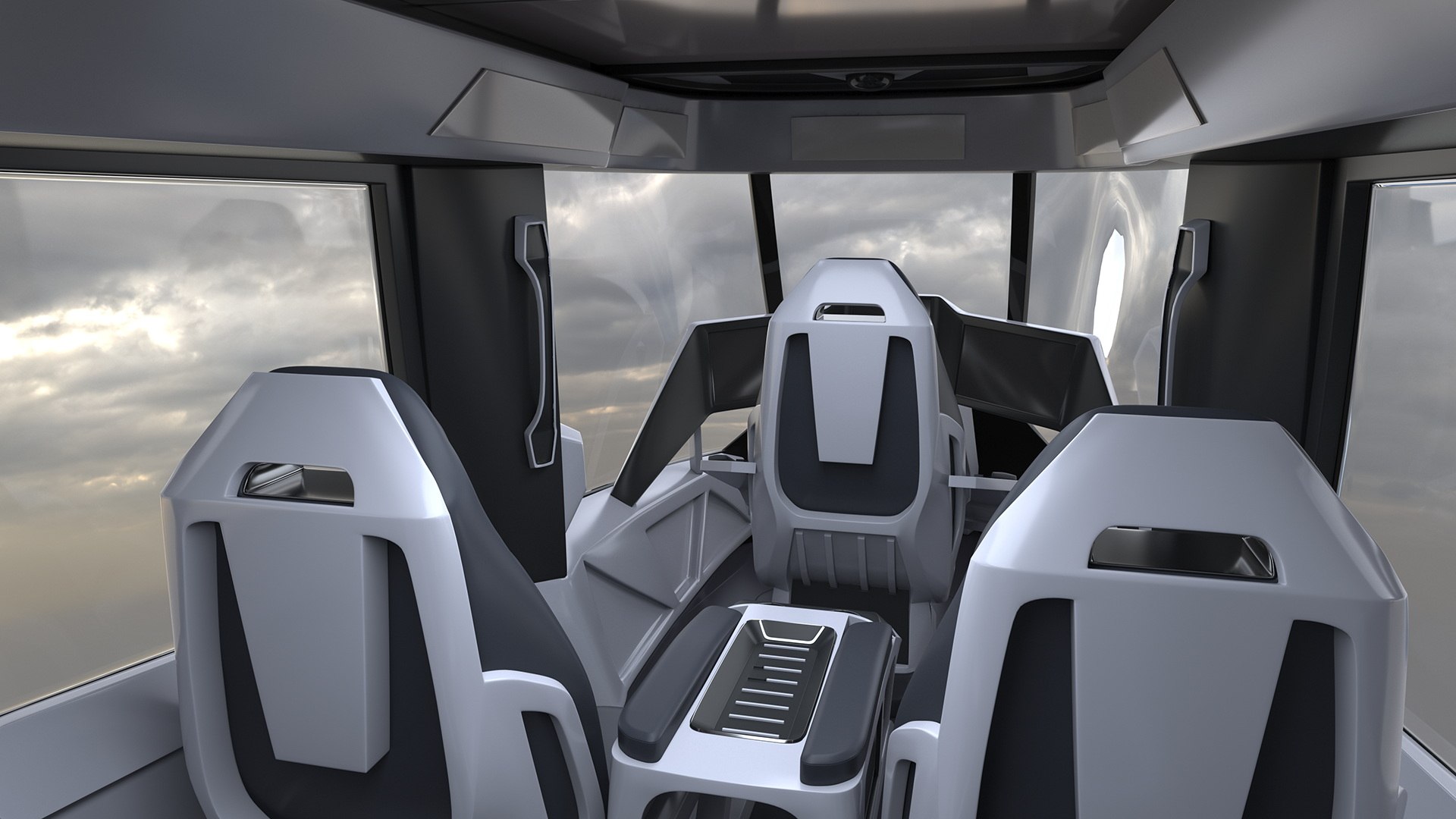 Flying Car Bell Nexus 6HX 3D model - TurboSquid 2174783