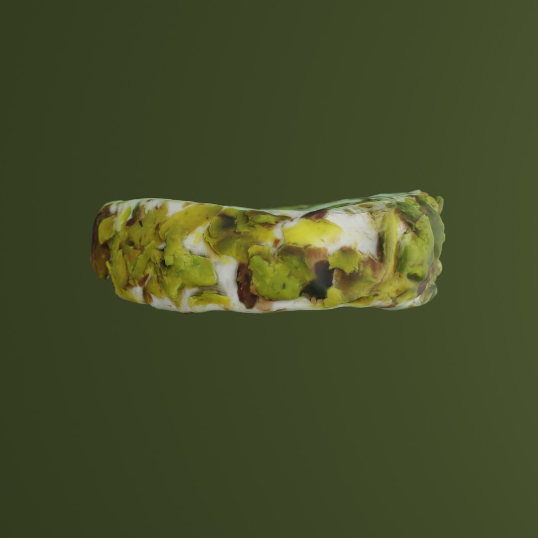Pistachio Nougat 3D Model - TurboSquid 2062865