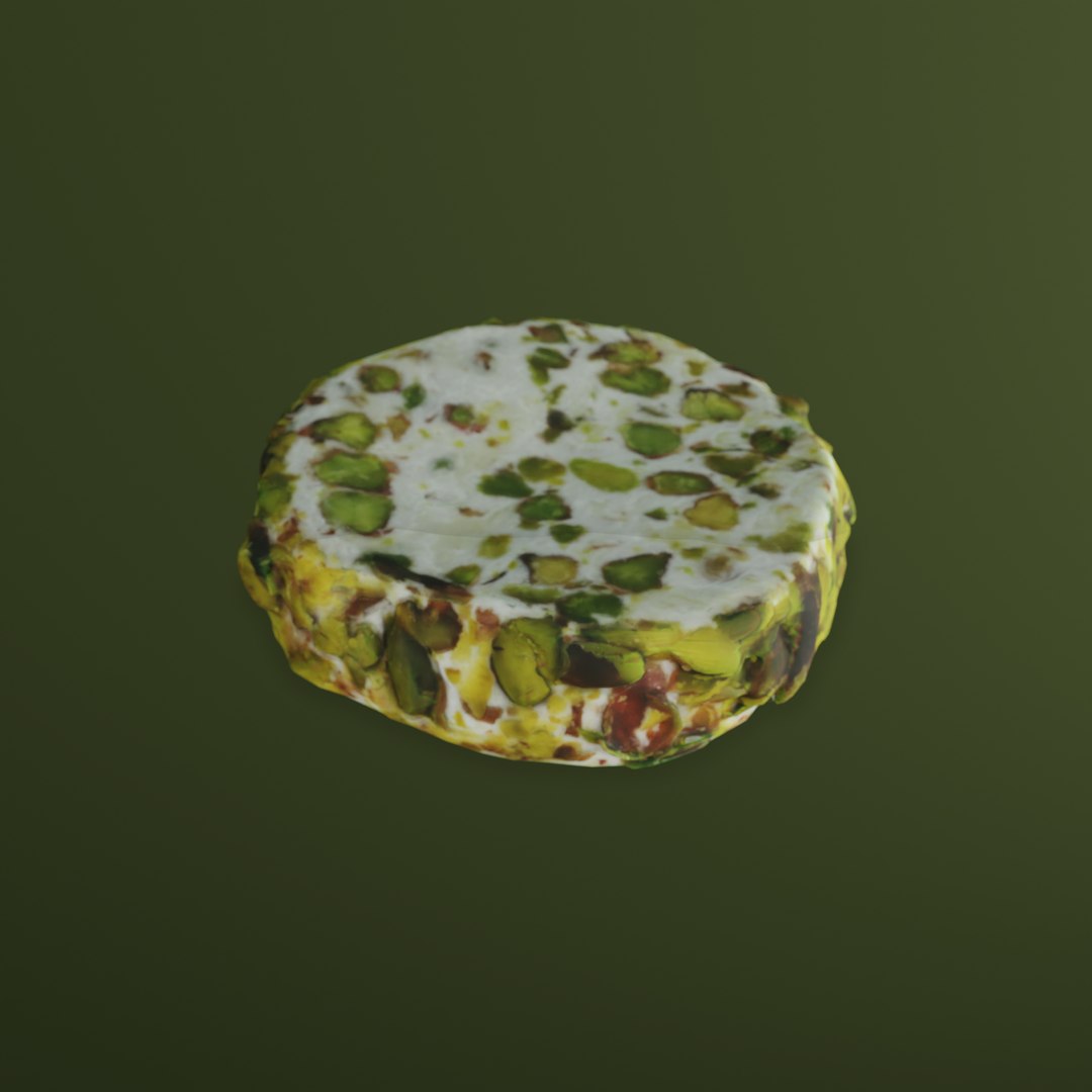 Pistachio Nougat 3D Model - TurboSquid 2062865