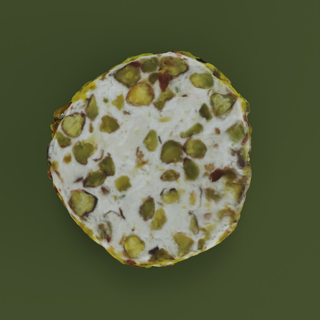 Pistachio Nougat 3D Model - TurboSquid 2062865