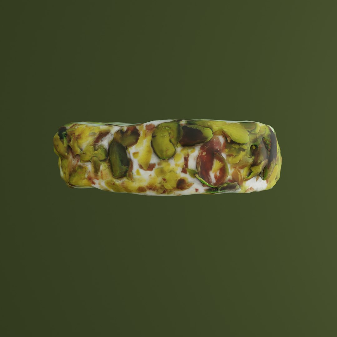 Pistachio Nougat 3D Model - TurboSquid 2062865