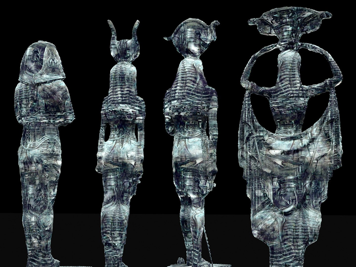 3D Alien Monument Pack 4 - TurboSquid 1509872