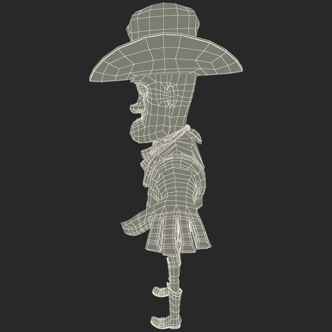 3d cartoon characters rigged