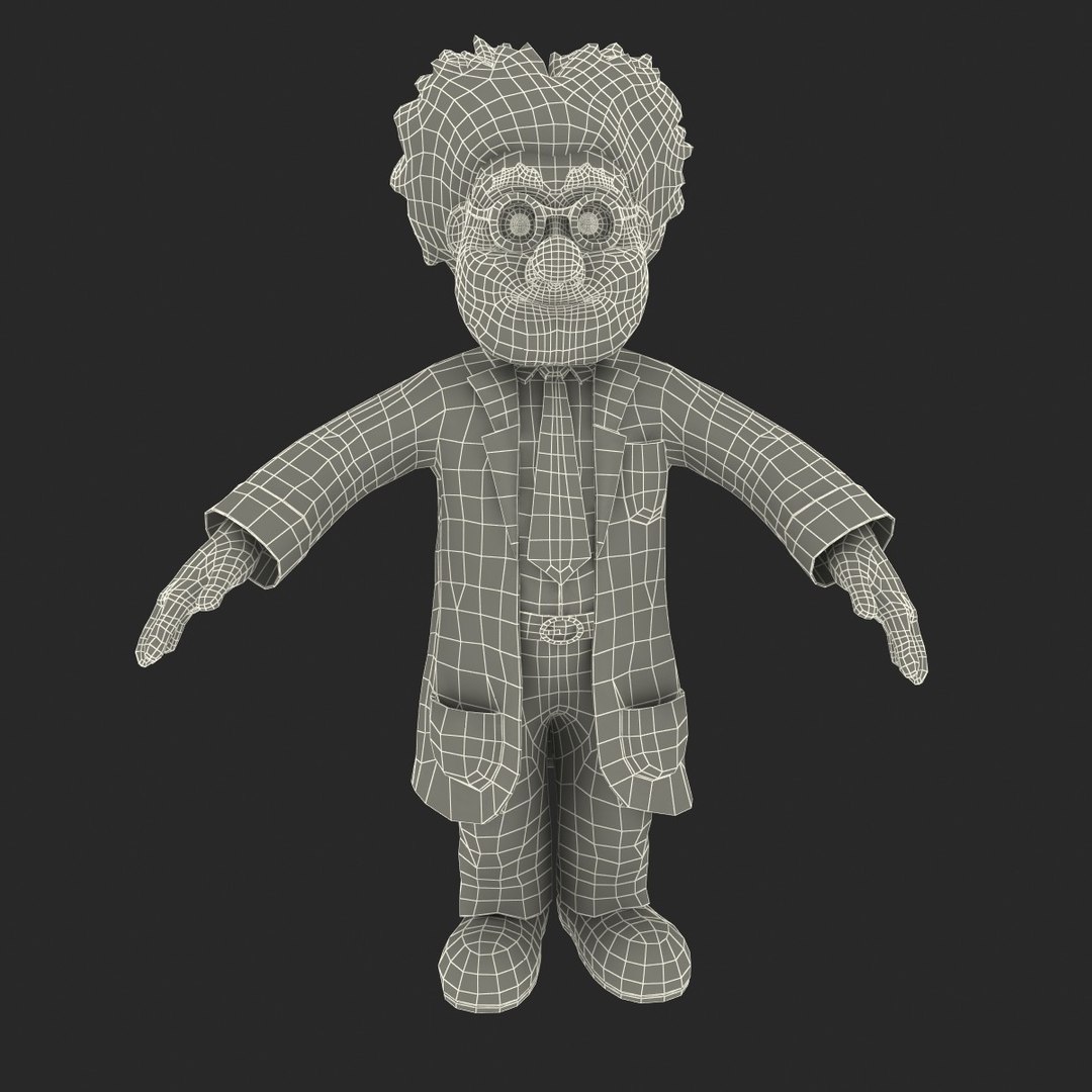 3d cartoon characters rigged