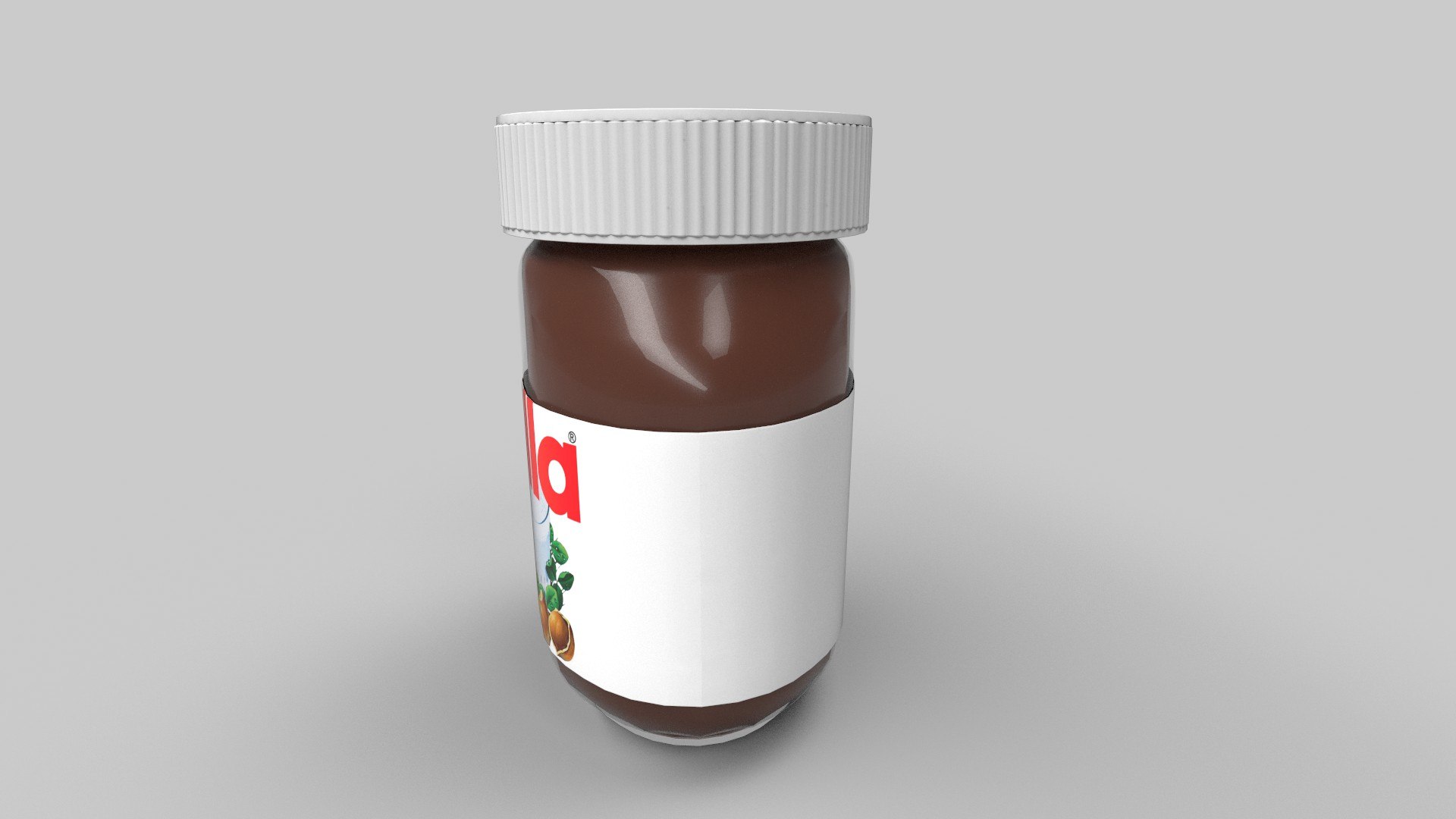 Nutella 3D - TurboSquid 1967955