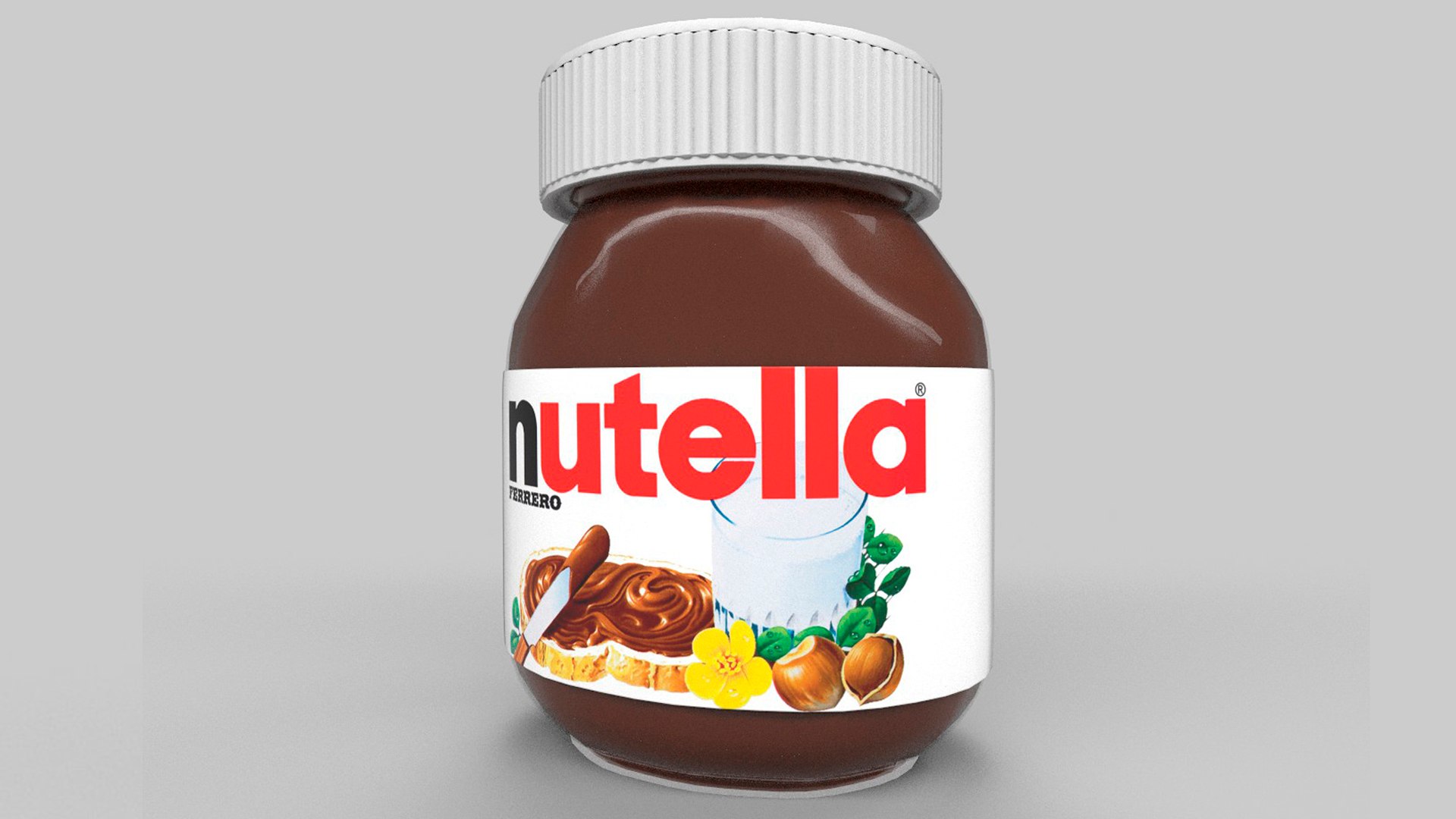 Nutella 3D - TurboSquid 1967955