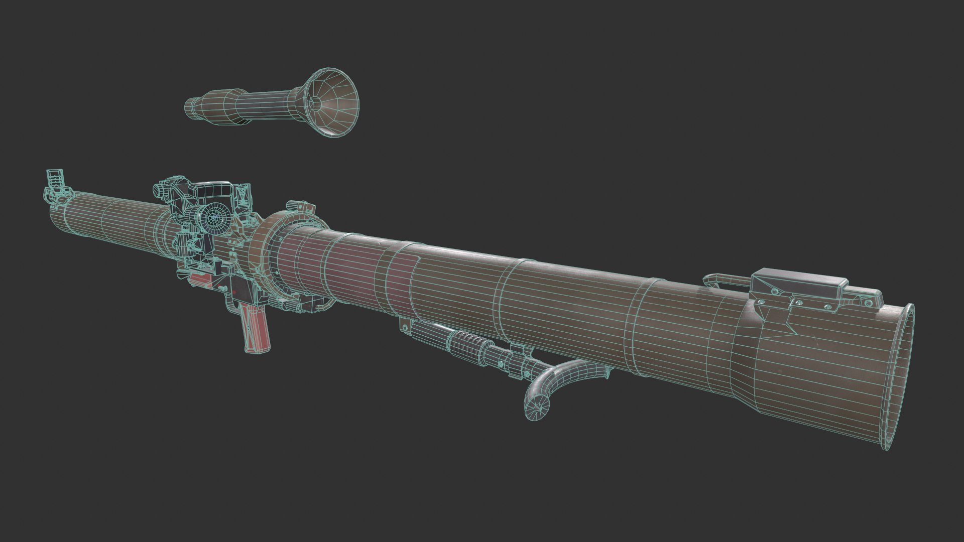 RPG-29 Vampir Model - TurboSquid 2119067