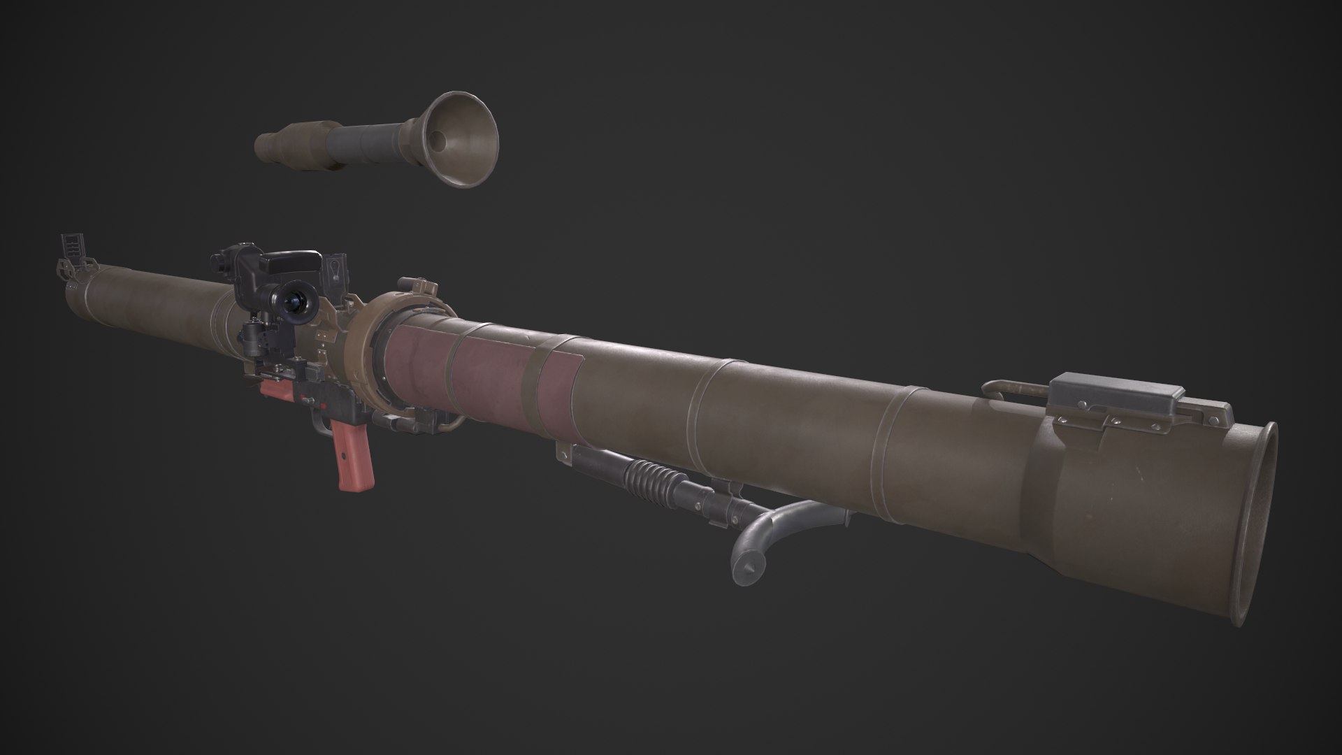 RPG-29 Vampir Model - TurboSquid 2119067