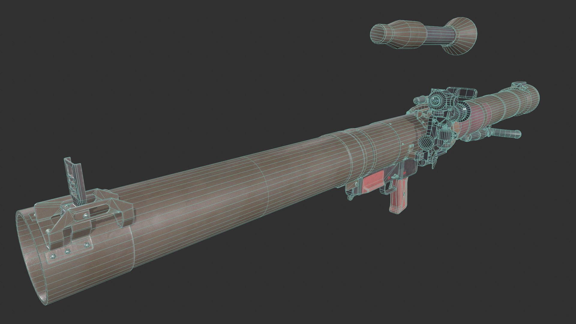 RPG-29 Vampir Model - TurboSquid 2119067