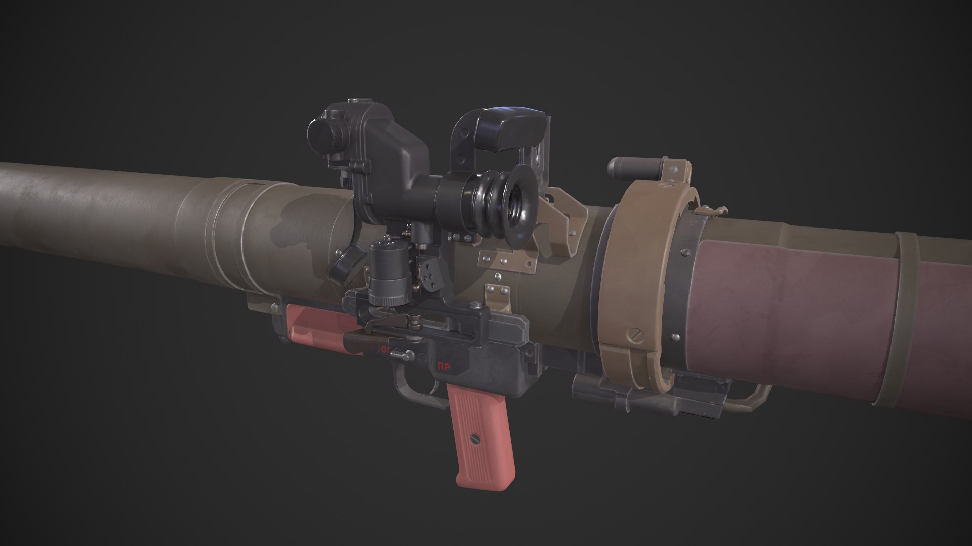 RPG-29 Vampir Model - TurboSquid 2119067