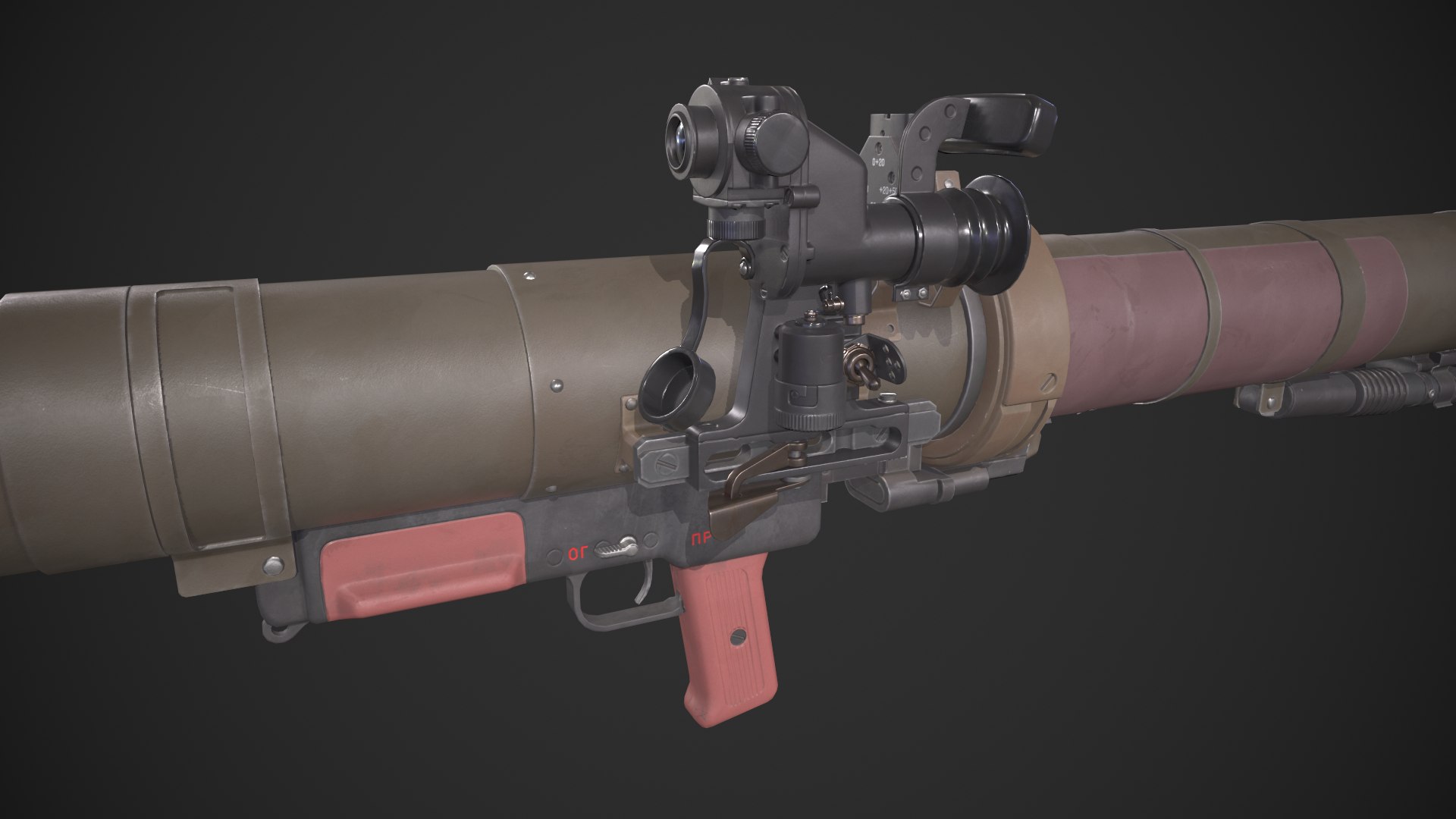 RPG-29 Vampir Model - TurboSquid 2119067