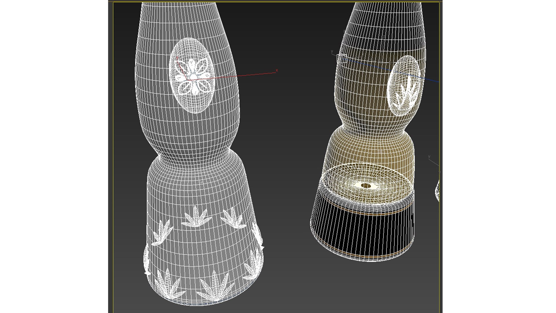 3D Clase Azul Gold Tequila Model - TurboSquid 2234389