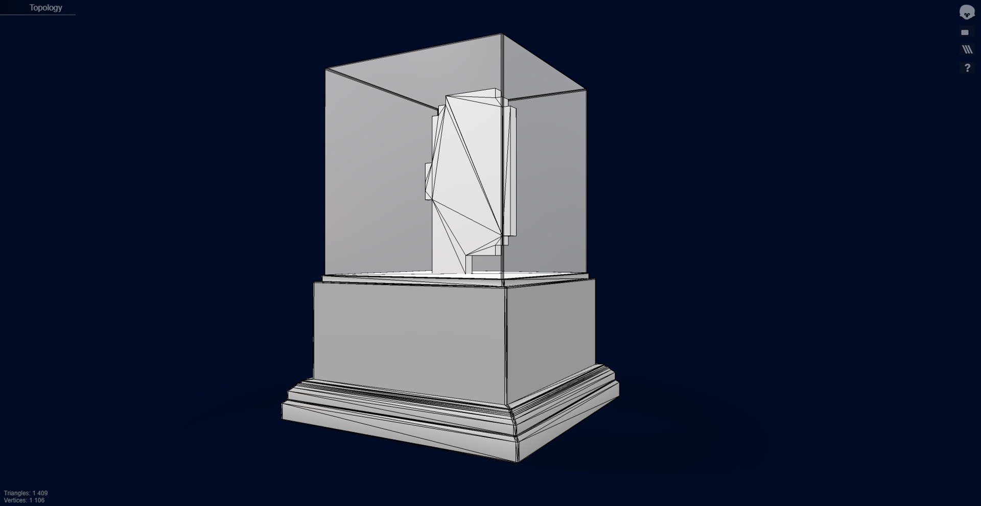 3D Gold Punk Low Poly - TurboSquid 1824806