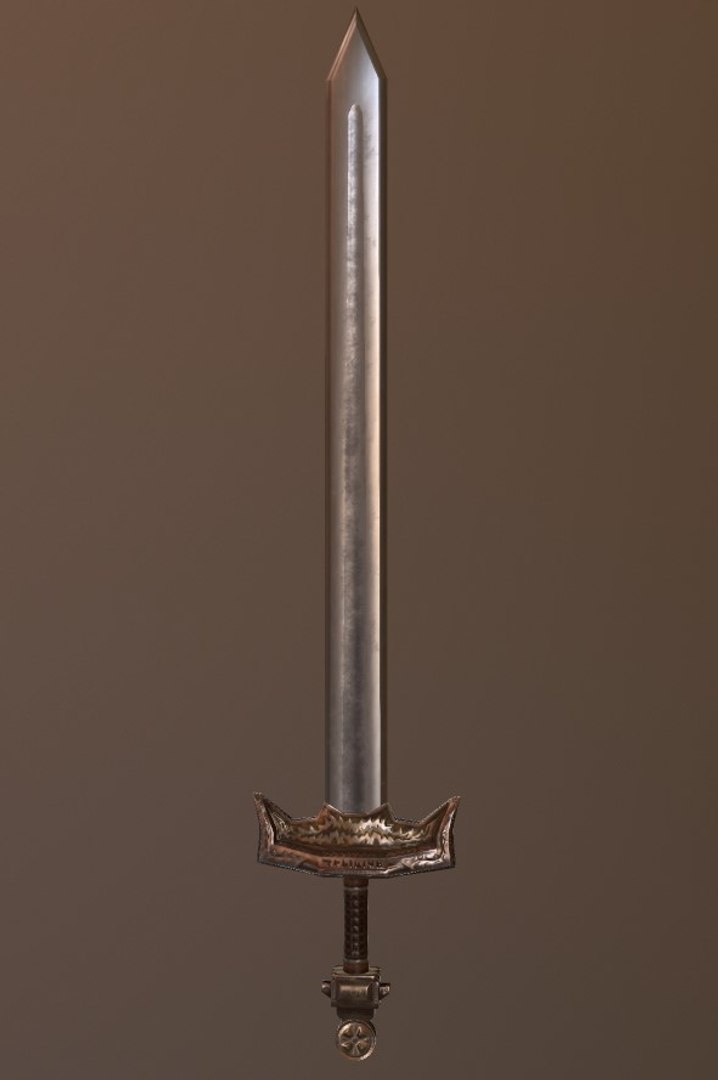 3D Medieval Sword - TurboSquid 1384968