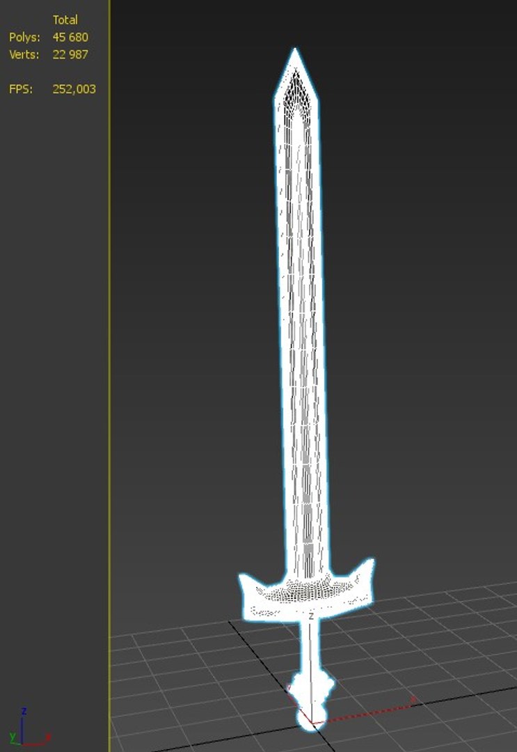 3D Medieval Sword - TurboSquid 1384968