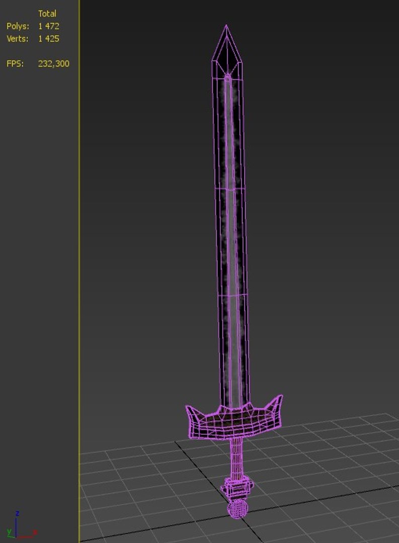3D Medieval Sword - TurboSquid 1384968