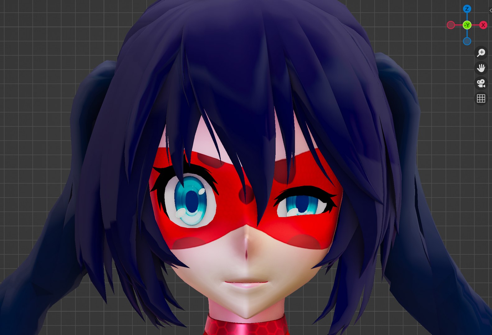 Miraculous Ladybug Rigged MMD Include 3D Model - TurboSquid 1935144