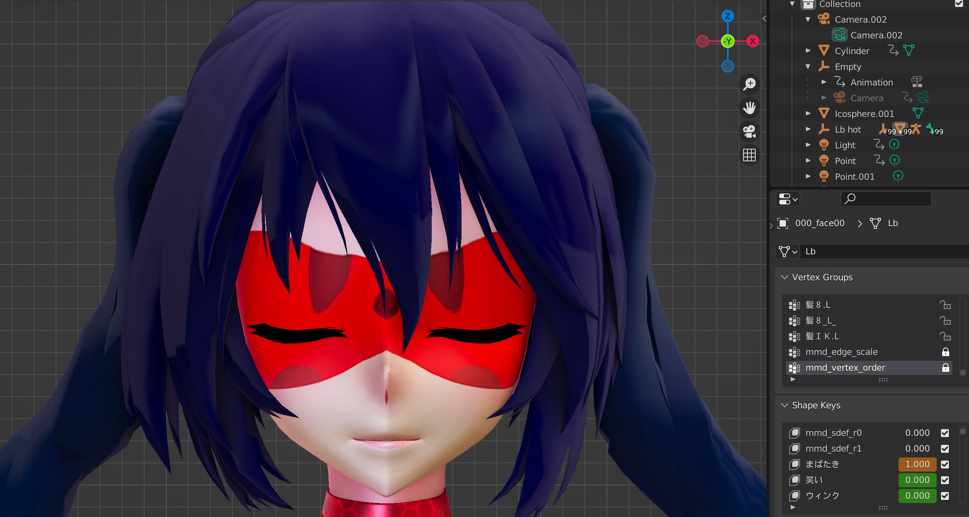 Miraculous Ladybug Rigged MMD Include 3D Model - TurboSquid 1935144