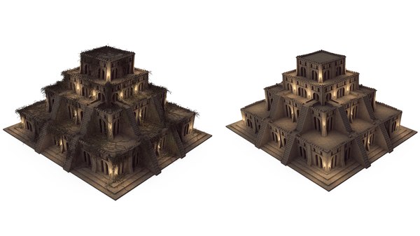 Ancient temple with ivy vines Modelo 3D - TurboSquid 1978479