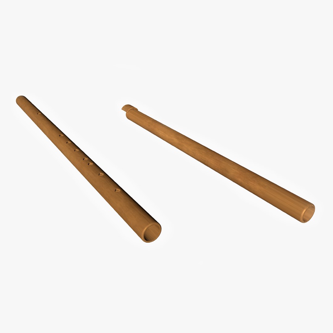 Flute 3D model - TurboSquid 1753737