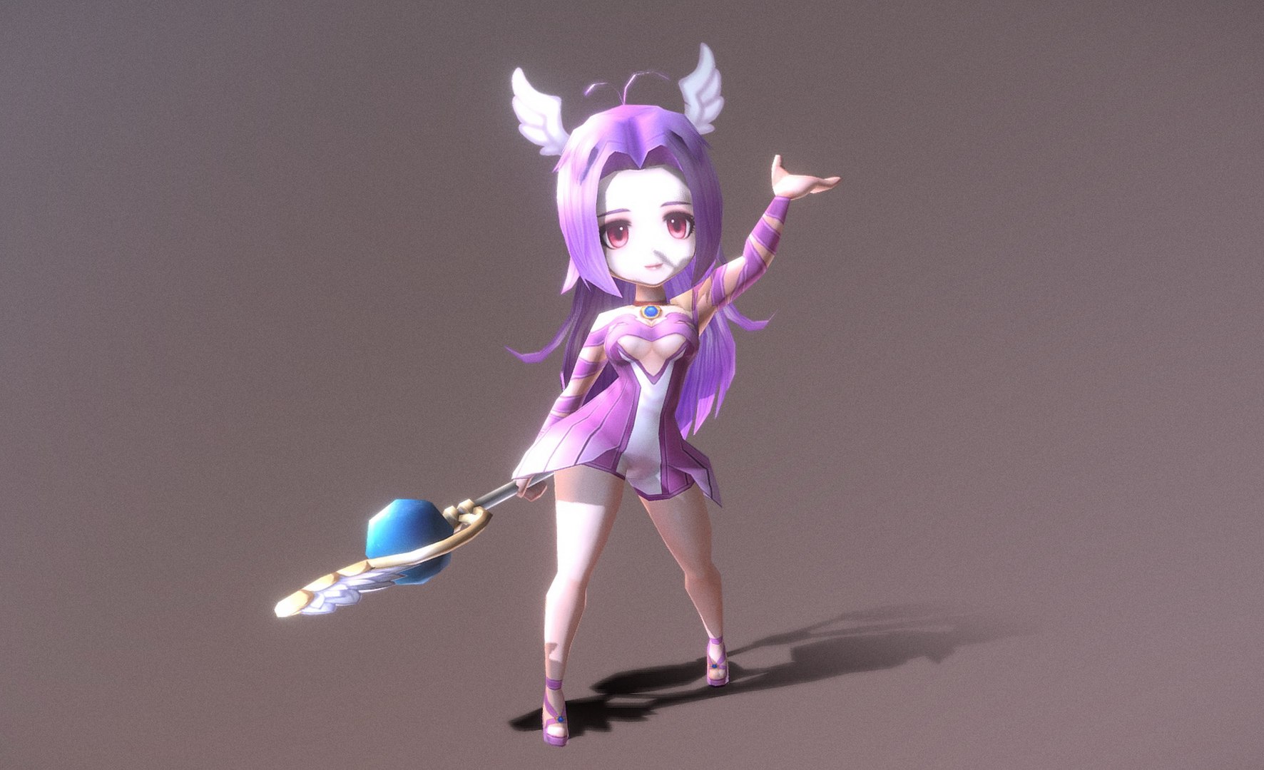 Casual RPG Character - 26 Siena 3D Model - TurboSquid 2007837