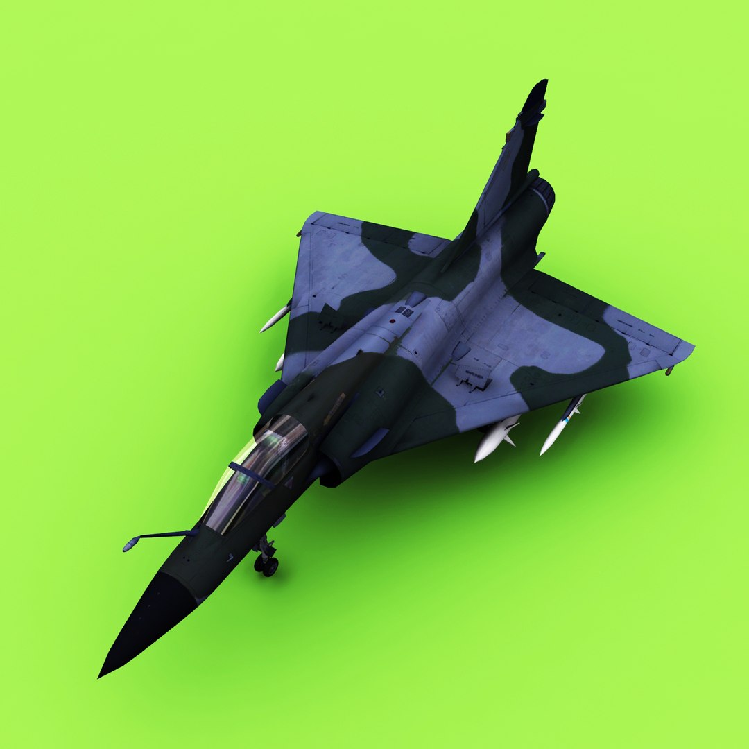 Dassault Mirage 2000 3D Model - TurboSquid 1315515