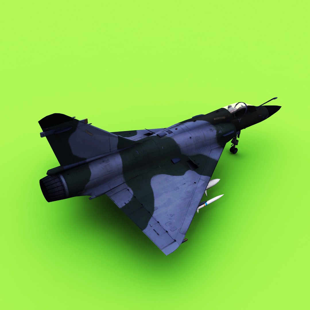 Dassault Mirage 2000 3D Model - TurboSquid 1315515