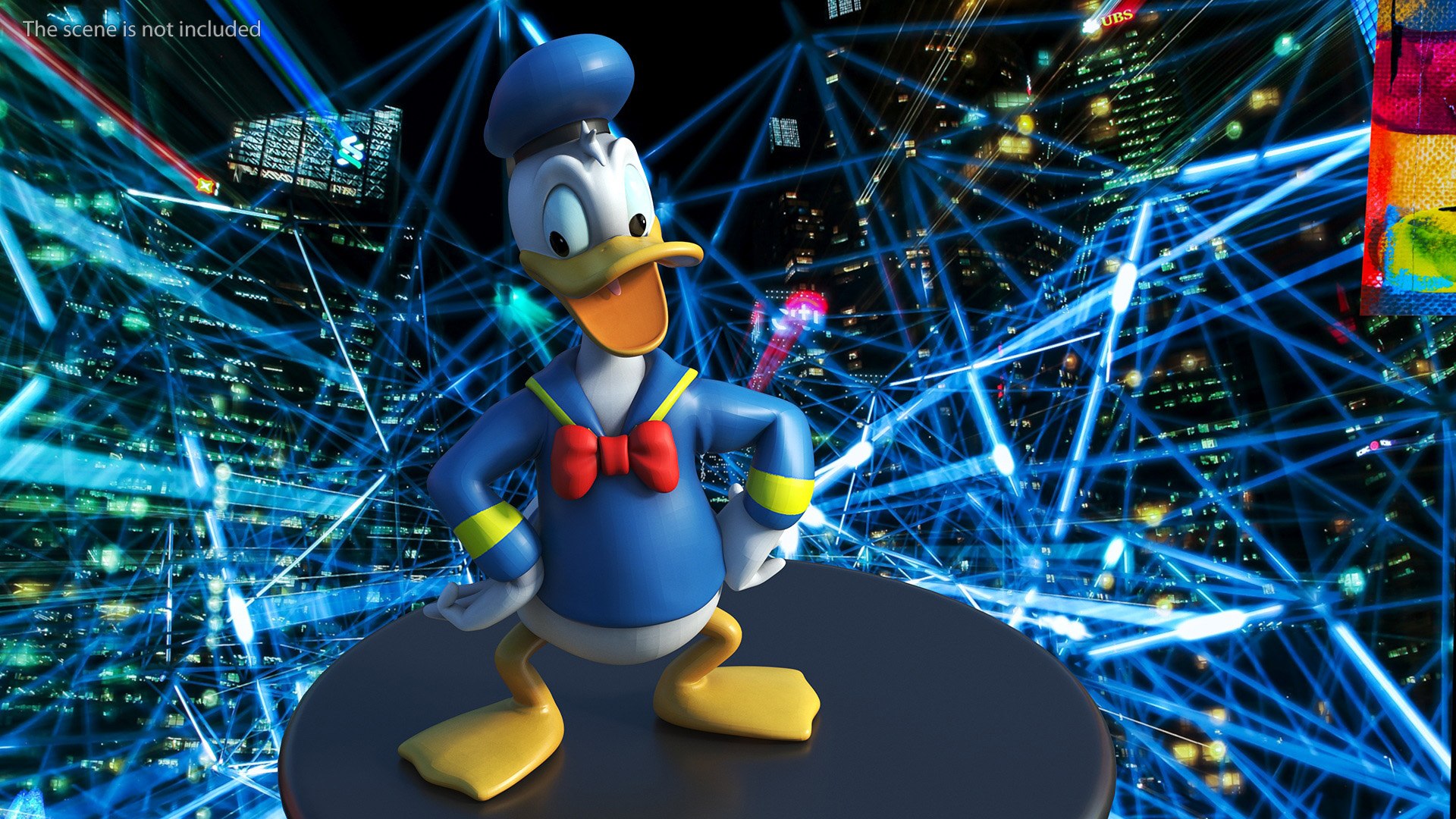Standing Donald Duck Character 3D Model - TurboSquid 2111046