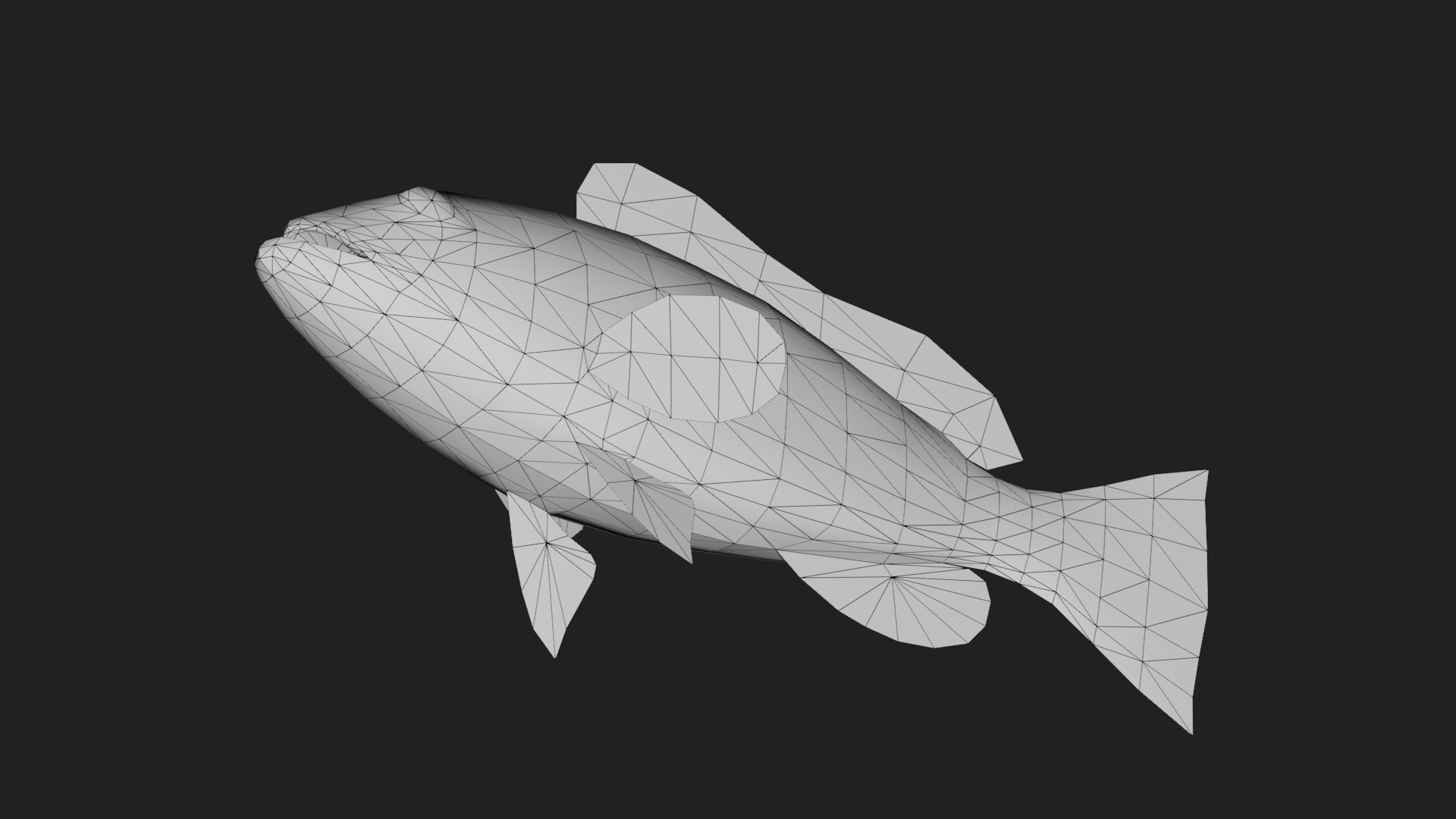 3D Bass Fish Model - TurboSquid 2123109