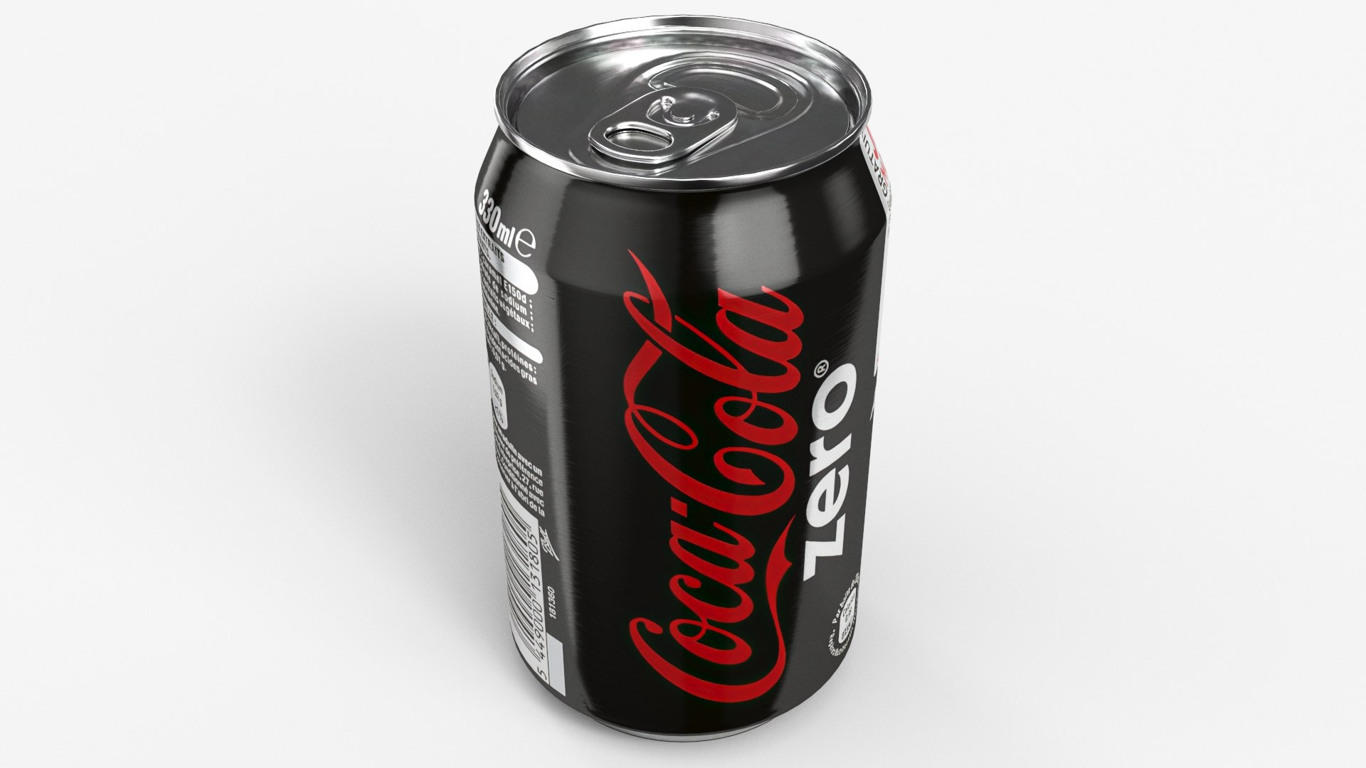 3D Beverage Cans 330 Ml PBR Coca Cola Collection - TurboSquid 1968555