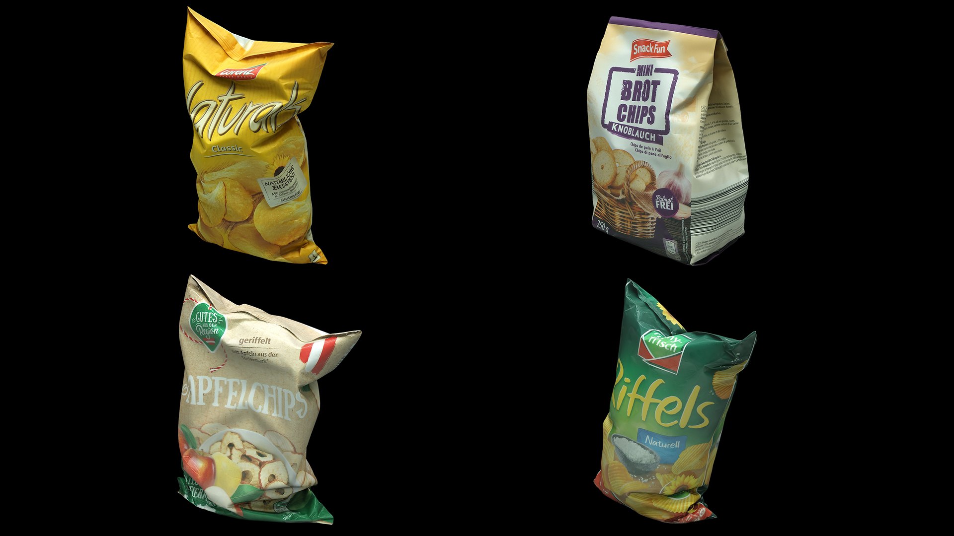 3D Packaging Collection 07 Chips Model - TurboSquid 1835934