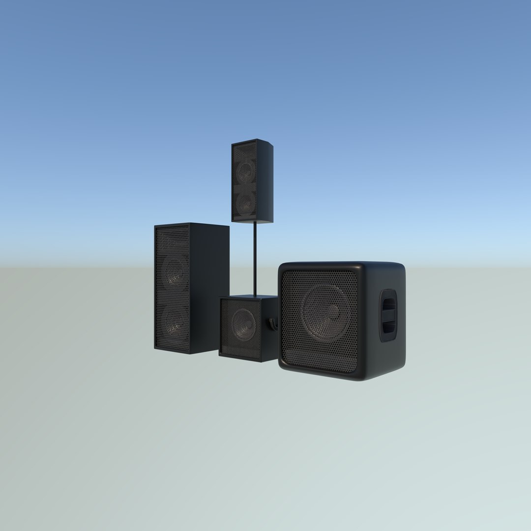 Sound Box 3D Model 3D Model - TurboSquid 2361102