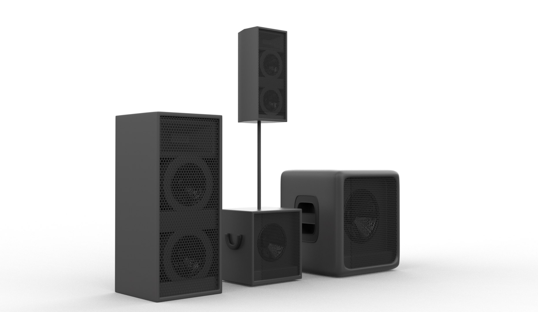 Sound Box 3D Model 3D Model - TurboSquid 2361102