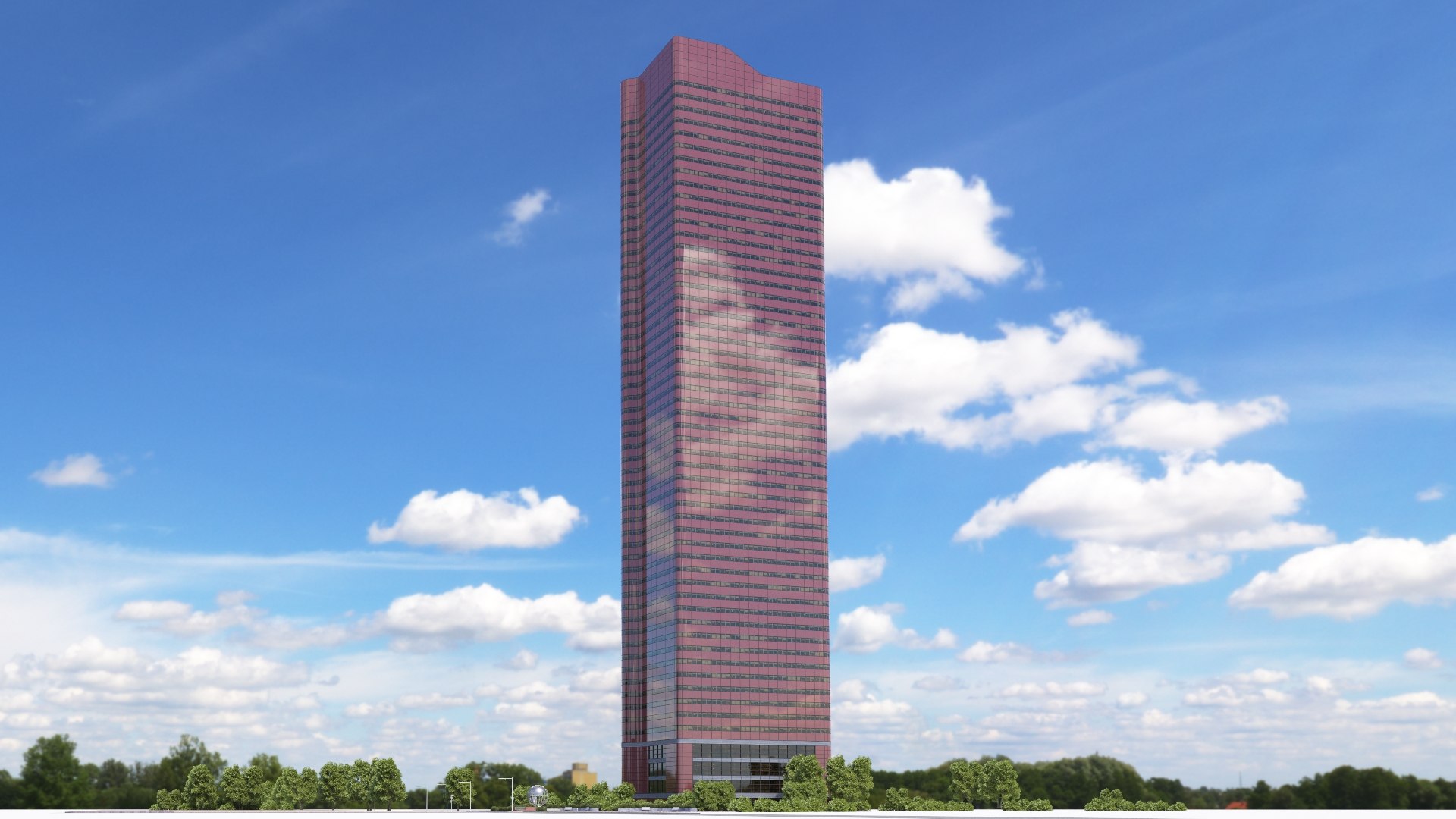 First Canadian Place V10 Lowpoly 3D - TurboSquid 1789279