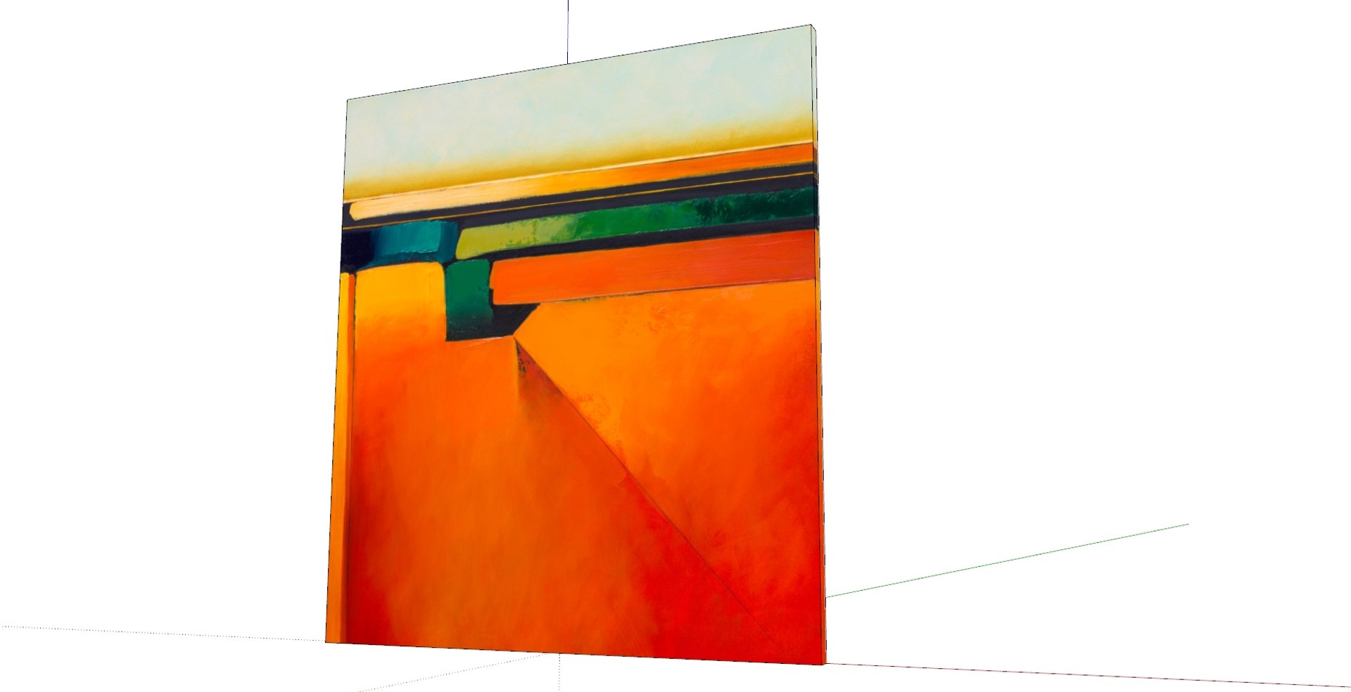 Free 3D Modern Abstract Painting 12 - TurboSquid 1545340