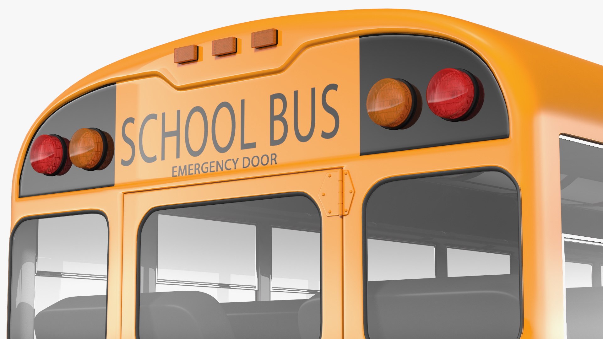 Blue Bird TX3 School Bus Rigged 3D model - TurboSquid 1768864
