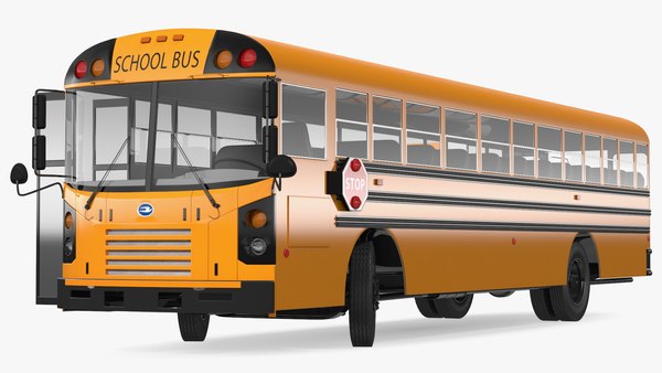 Blue Bird TX3 School Bus Rigged 3D model - TurboSquid 1768864