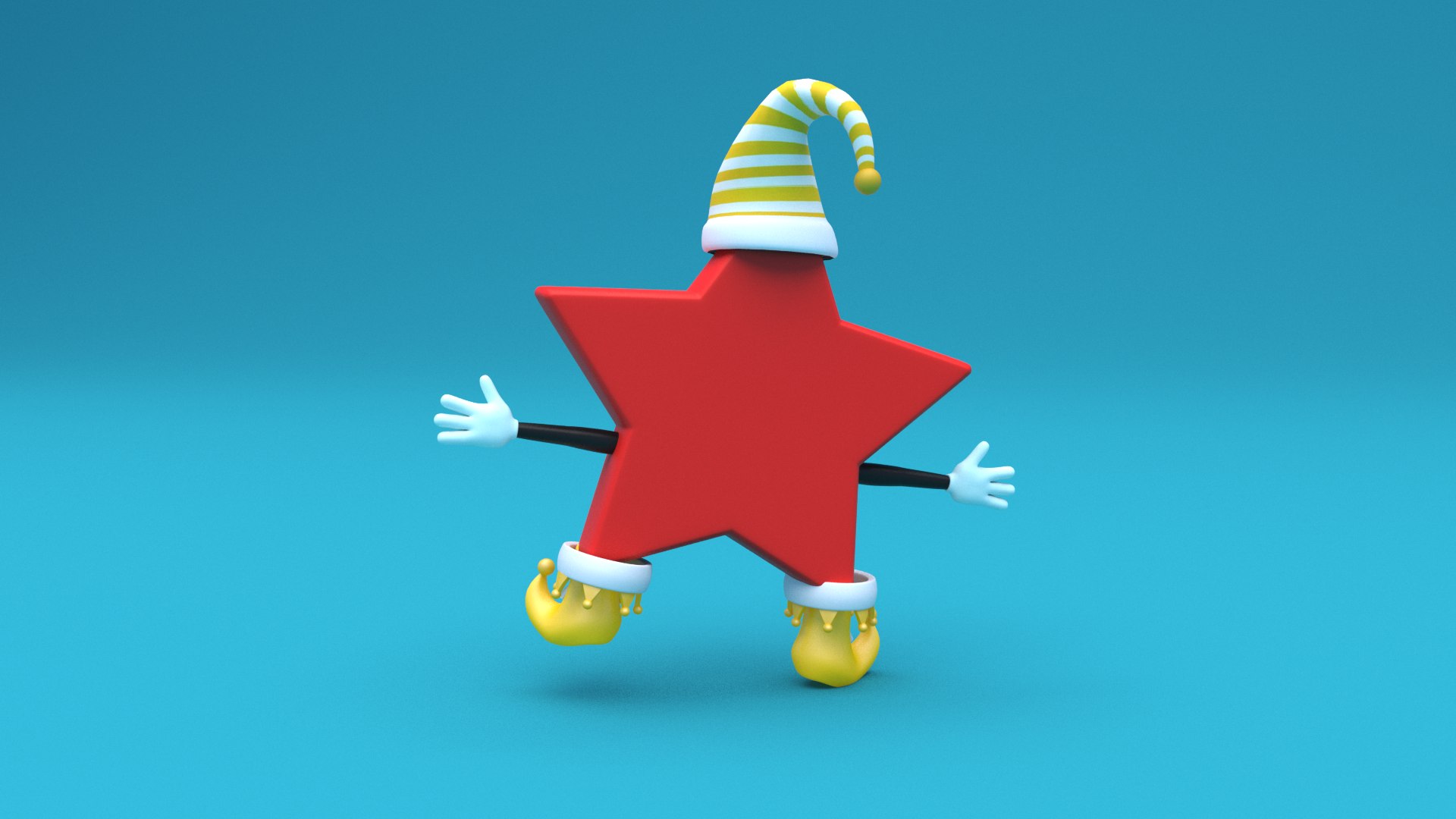 Star Character 3D - TurboSquid 1944283