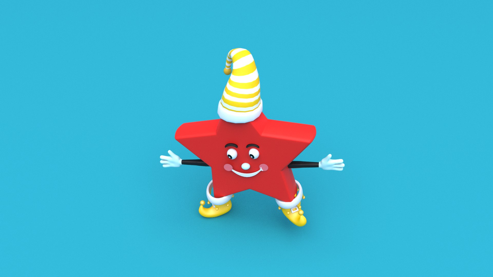 Star Character 3D - TurboSquid 1944283