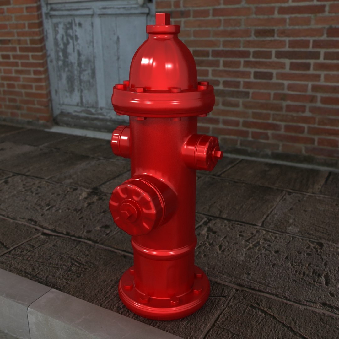 3ds max hydrant