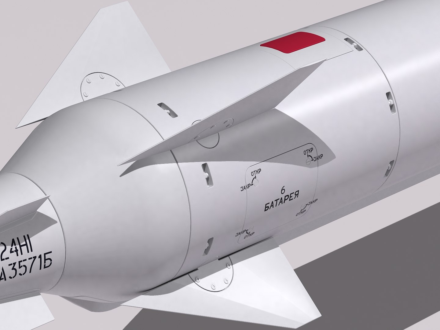 3d kh-29 missile model