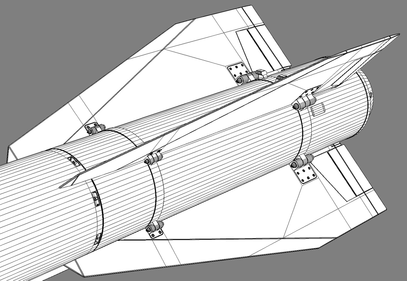 3d kh-29 missile model