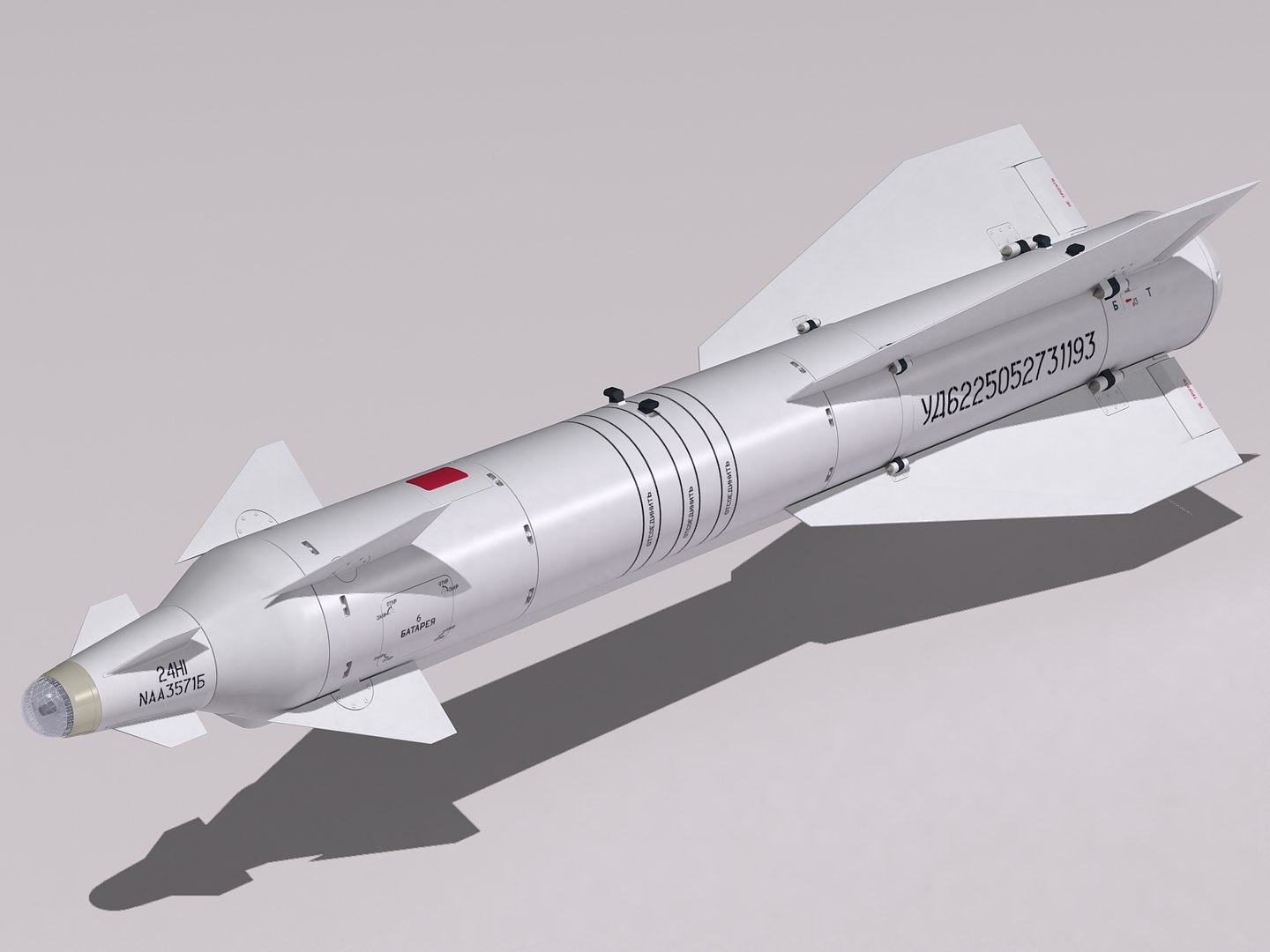 3d kh-29 missile model