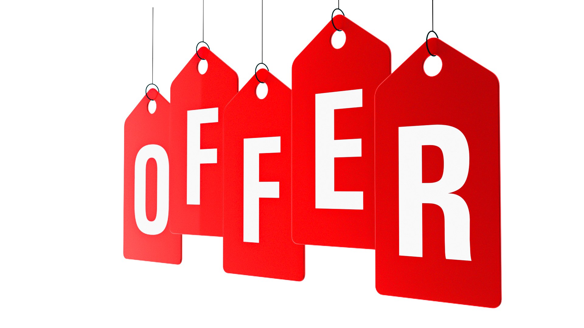 3D Offer Sign Model - TurboSquid 2271709