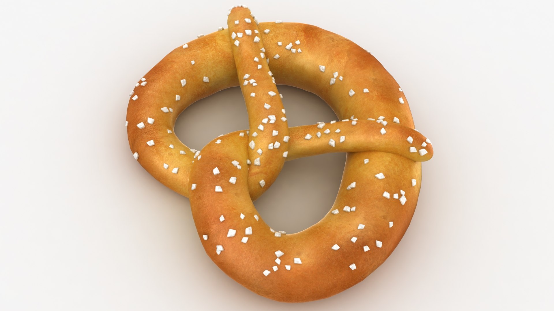 3D Realistic Pretzel - TurboSquid 1456128