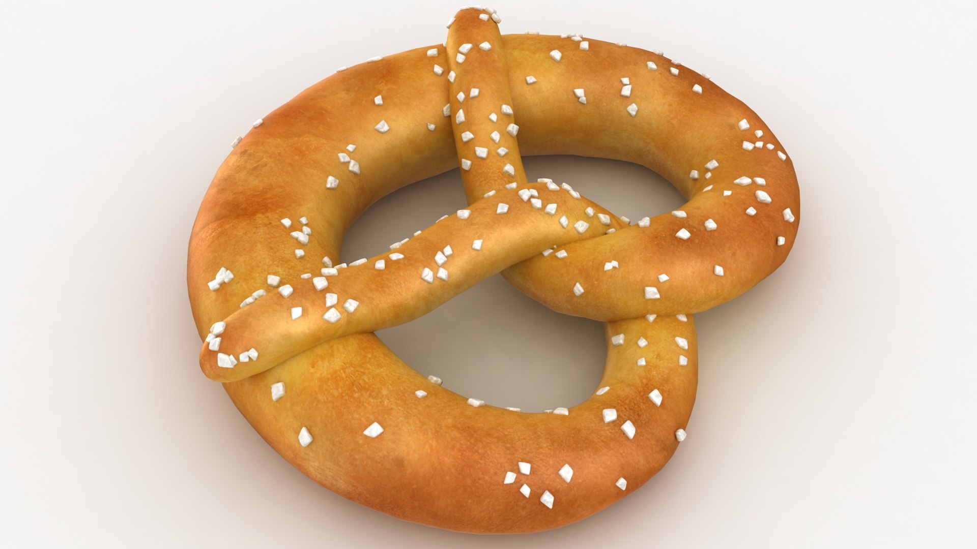 3D Realistic Pretzel - TurboSquid 1456128