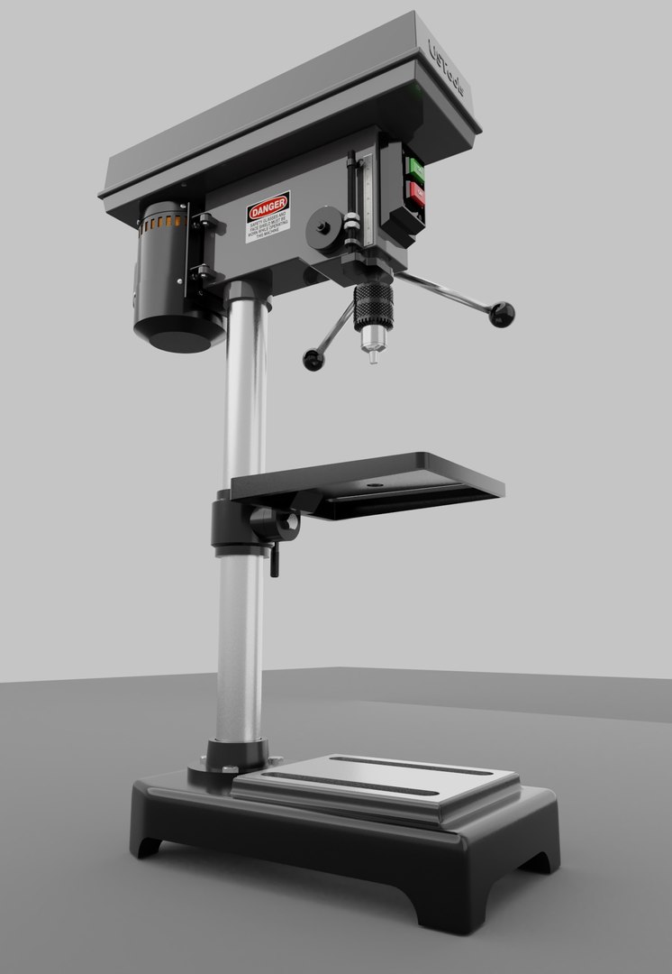 Drill Press Model - TurboSquid 1330155