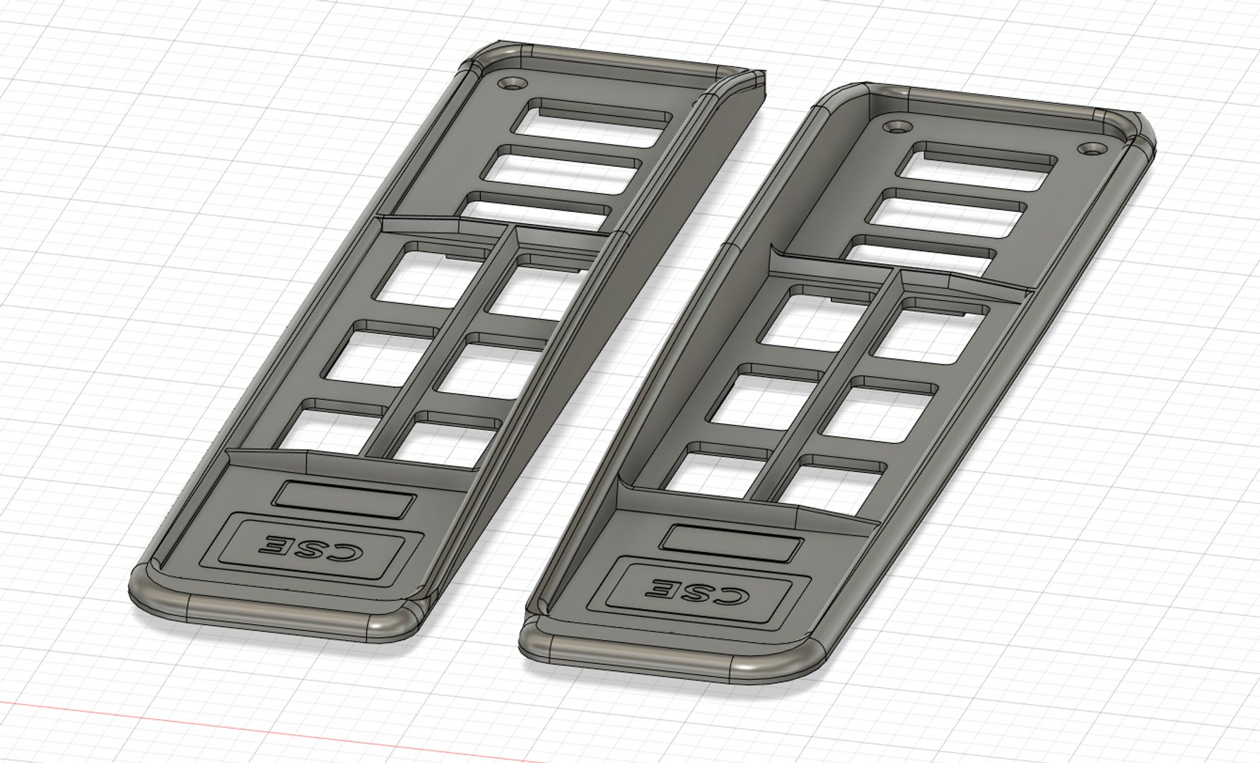 Recaro Cse Panel 3D Model - TurboSquid 1477405