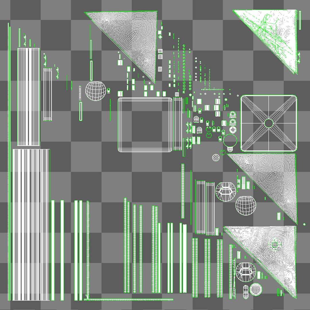 3D Extremis Umbrella Sensu Model - TurboSquid 2398626